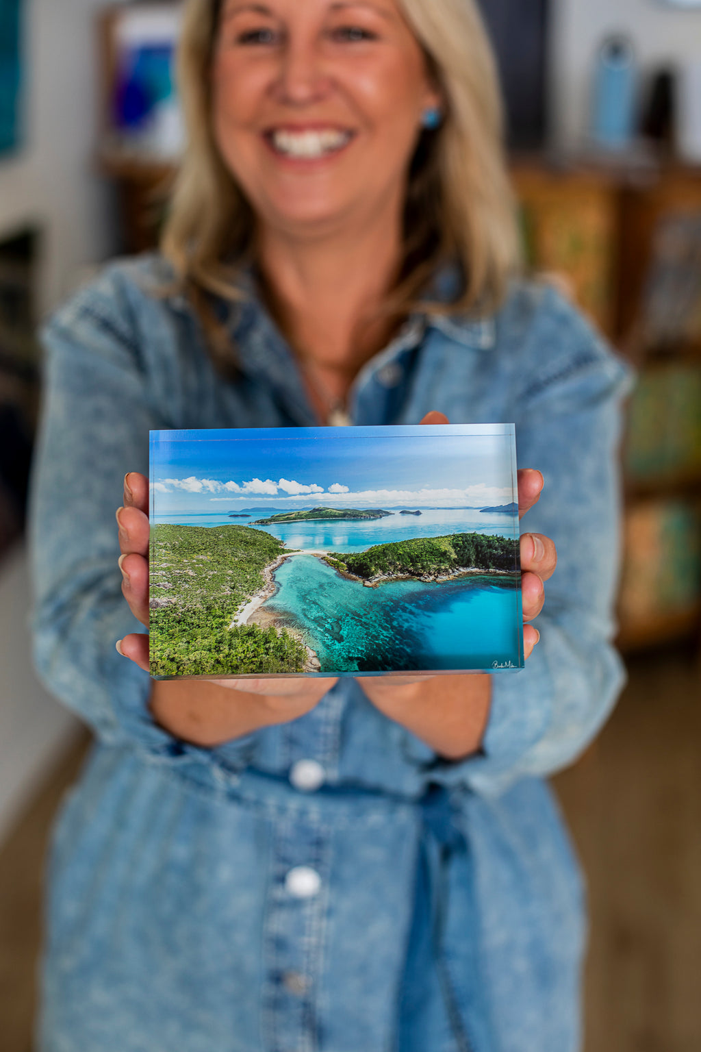 Heaven - Acrylic Photo Block - Aerial Print by Brooke Miles - Great ...